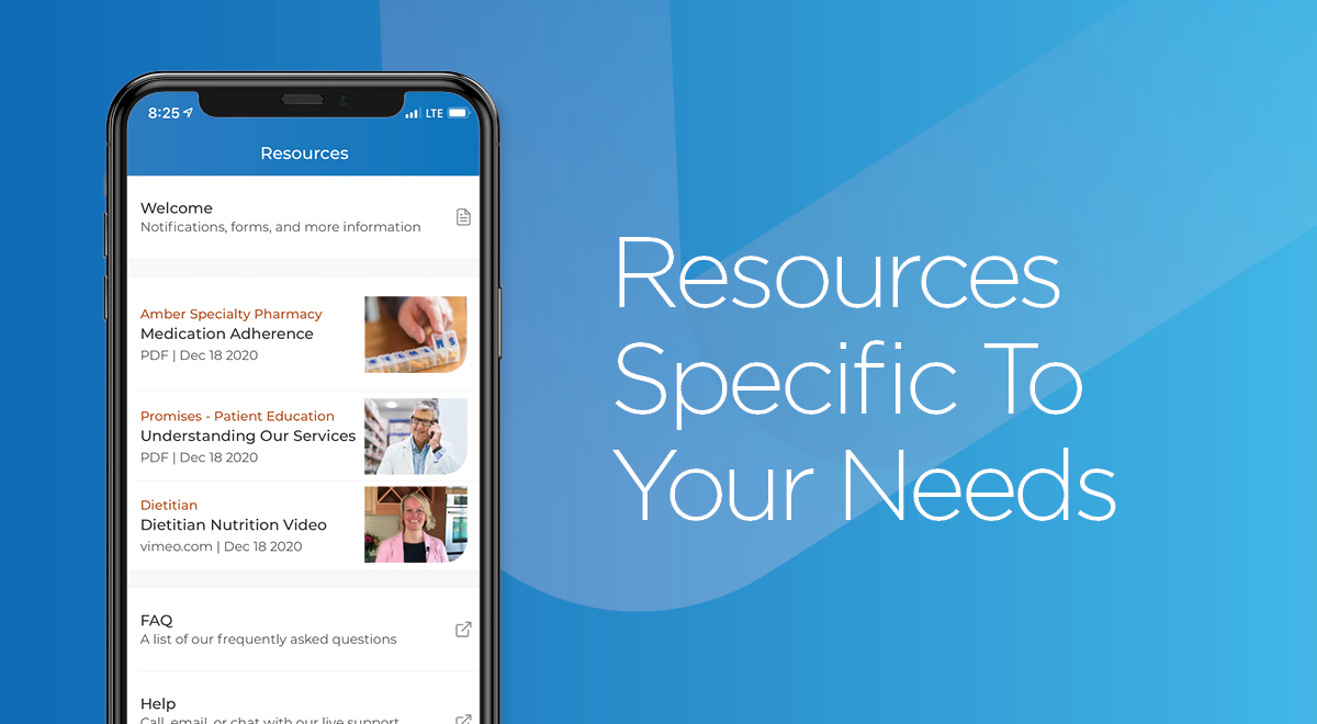 The Amber Specialty Pharmacy Mobile App is Here - Amber Specialty Pharmacy